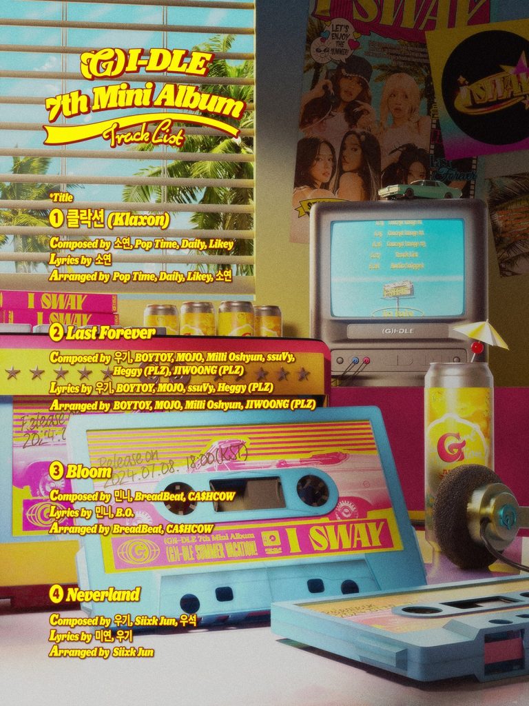 (G)I-DLE、7th Mini Albumトラックリスト公開··· タイトル曲は「Klaxon」 | ニュース | GIDLE_本番